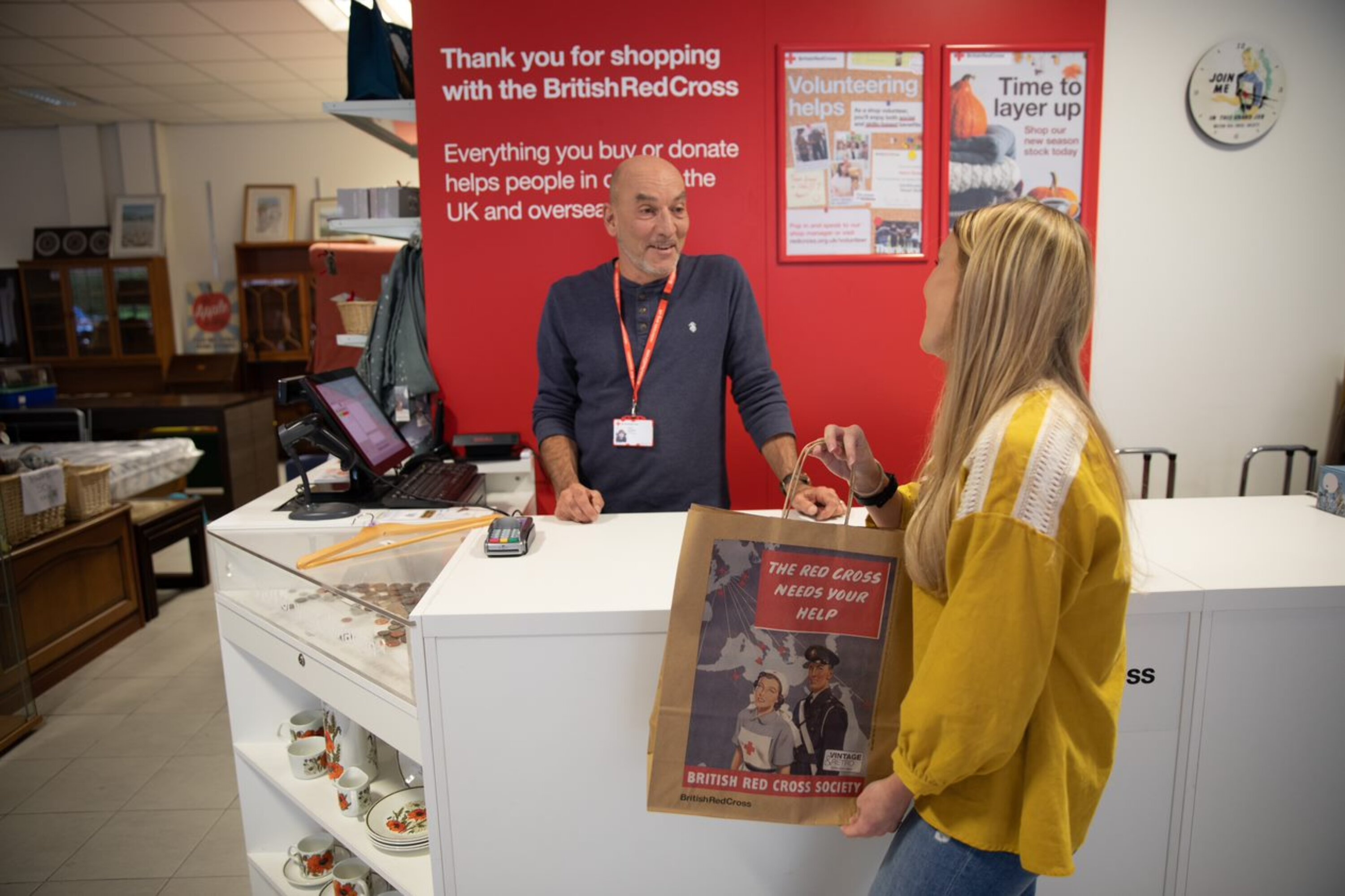 Shop Volunteer (Till & Customer Service - Chippenham) | British Red ...